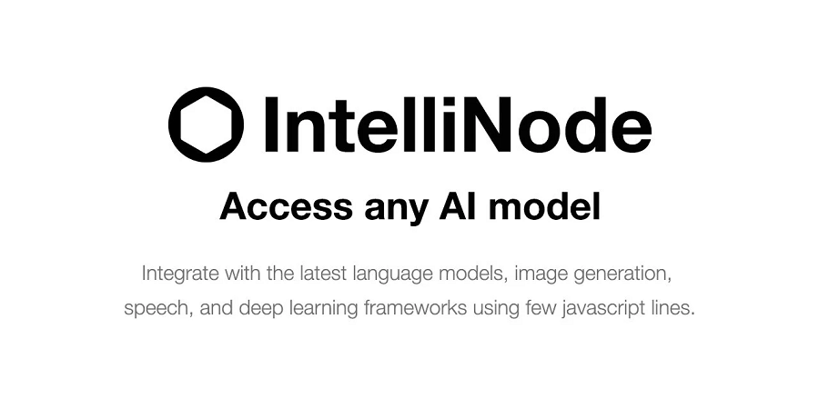 IntelliNode - Node.js AI - BimAnt