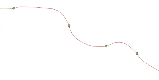 PostGIS曲线拐点计算 - BimAnt