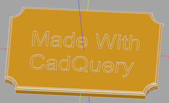 CadQuery 2D草图教程 - BimAnt